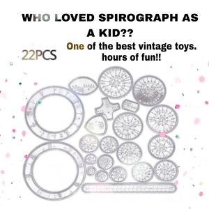 Toys | Vintage Toy Spirograph Makes Beautiful Designs And Provides ...